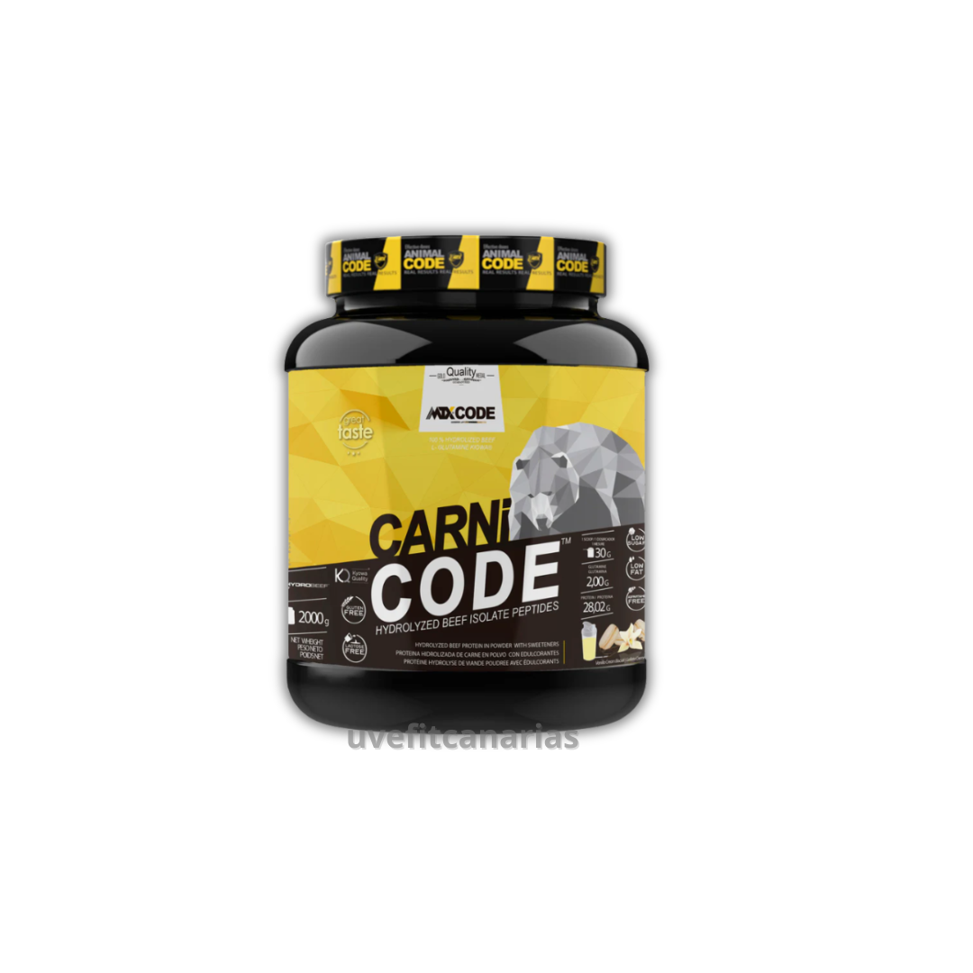 Carni Code, Vainilla, 2 kg, Proteína de carne hidrolizada - MTX ...